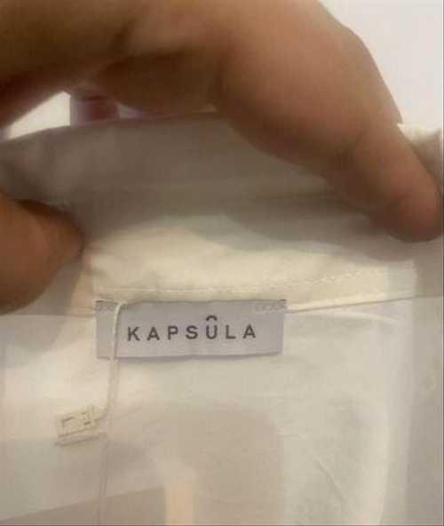 Рубашка белая capsula oversize