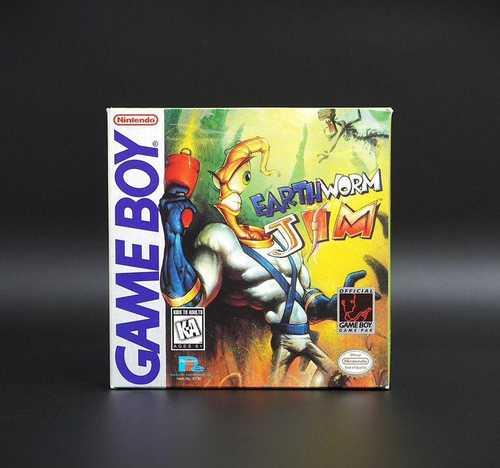 Earthworm Jim Game Boy USA