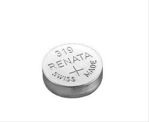 Батарейка оксид-серебряная renata R319 (SR527/SR64