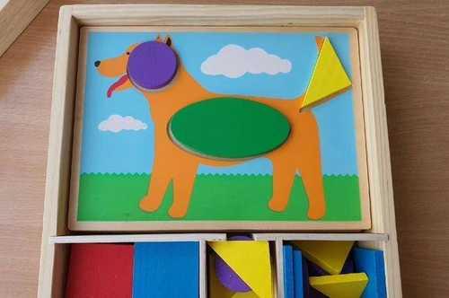 Melissa & Doug Трафарет с блоками