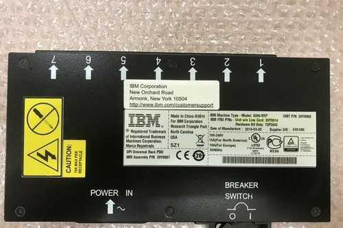 Распределитель питания IBM 9306-RTP