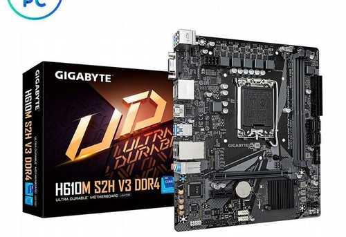 Материнская плата LGA1700 gigabyte H610M S2H V3 DD