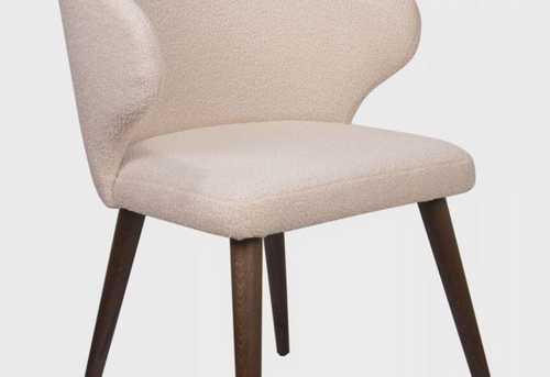 Дизайнерское кресло Ariel букле кремовый/коричневы