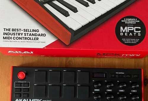 Akai mini mk3 миди клавиатура