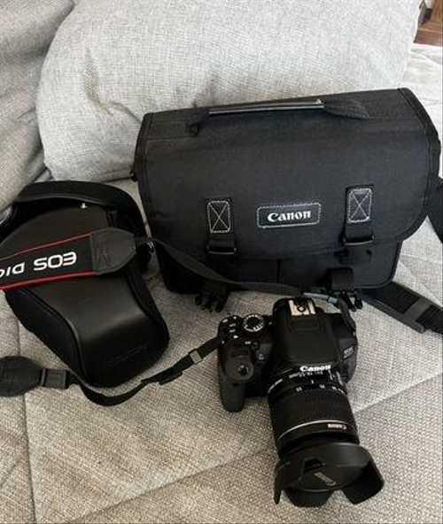 Зеркальный фотоаппарат canon EDS 650D
