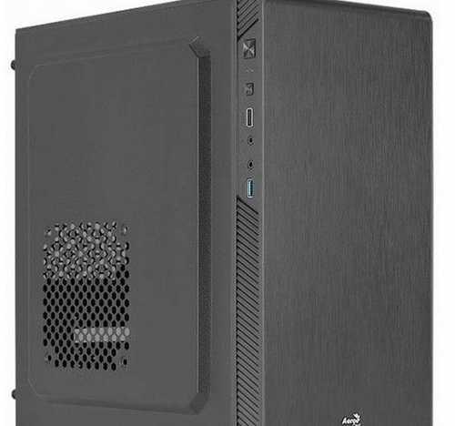 Корпус Aerocool CS-106-S-BK-v1 черный без бп mATX 4x120mm 1xUSB2.0 1xUSB3.0 audio