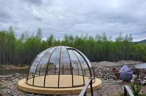 Купольная беседка
