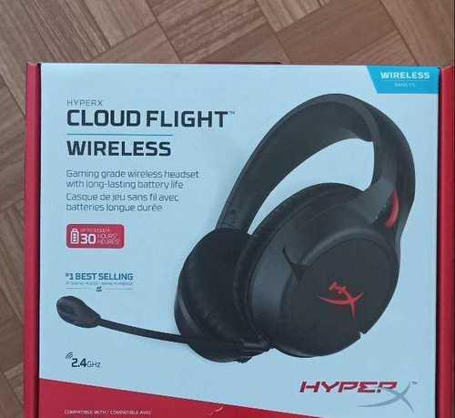 Игровые наушники с микрофоном hyperx cloud flight