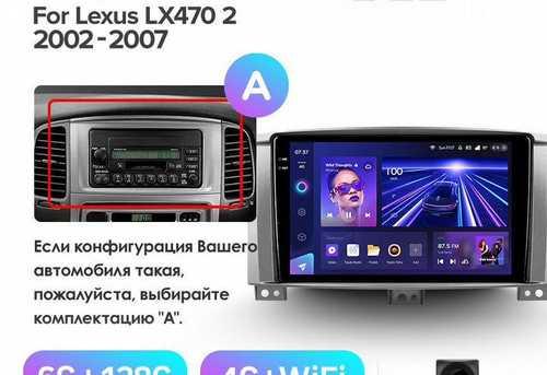 Магнитола Teyes CC3 2K 6/128 Toyota LC100