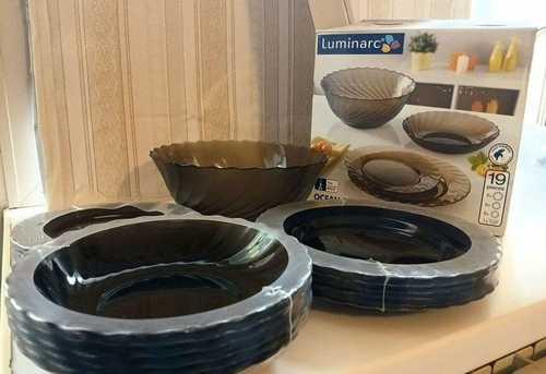 Набор посуды luminarc 19 предметов ocean eclipse