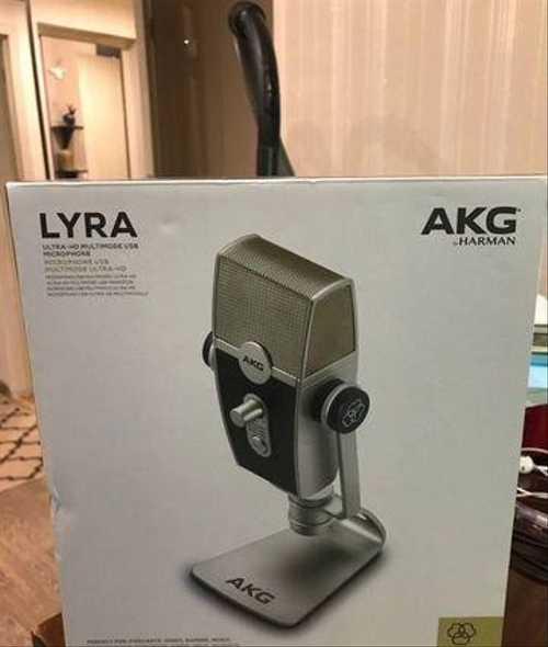 Микрофон AKG C-44-USB Lyra серый