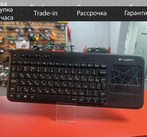 Клавиатура Logitech Wireless Touch Keyboard K400