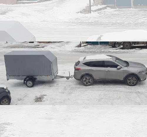 Прицеп для транспортировки снегоходов. Рассрочка
