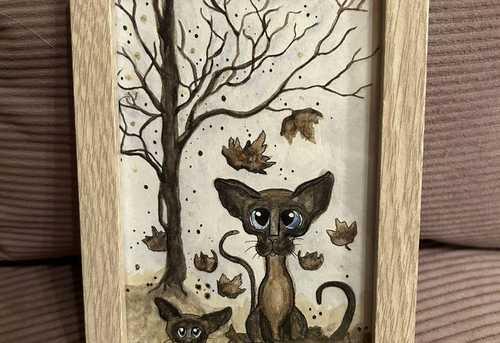 Рисунок "Сиамский кот"