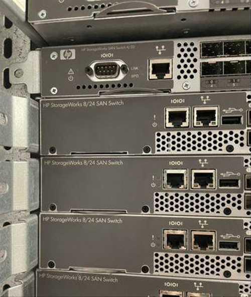 Hp storageworks 8 24 san switch настройка