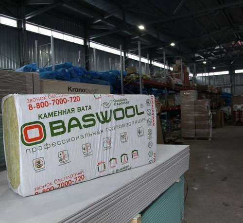 Каменная вата утеплитель baswool Экорок 30 8 плит