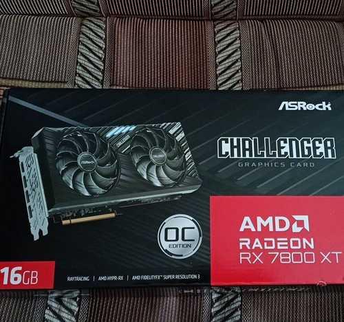 Видеокарта ASRock RX 7800 XT Challenger OC