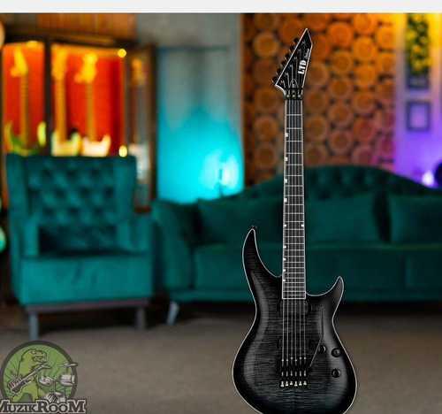 ESP LTD H3-1000FR SEE thru black sunburst