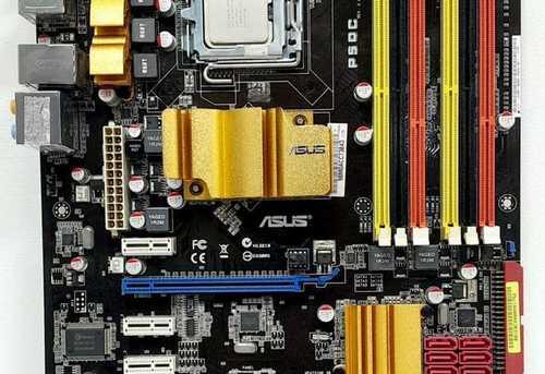 Матплата Asus socket 775, combo DDR2 & DDR3
