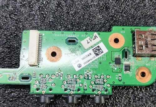 HP HDX16 1040ER 16" плата USB/аудио 32UT6AB0000