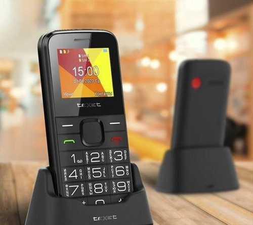 Мобильный телефон teXet TM-B201 цвет черный