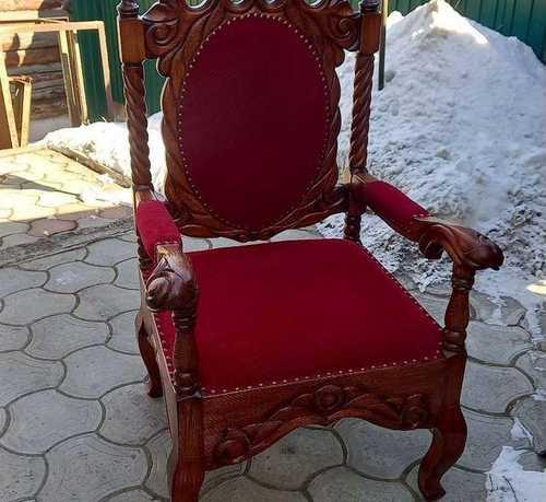 Стул кресло Трон