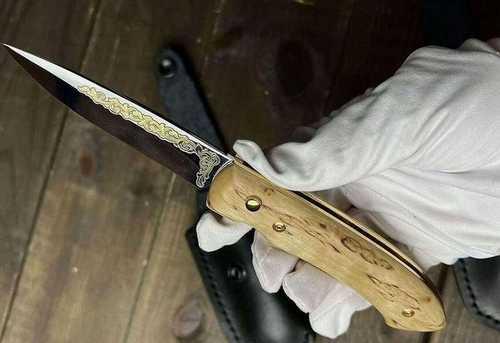 Подарочный складной нож Златоуст