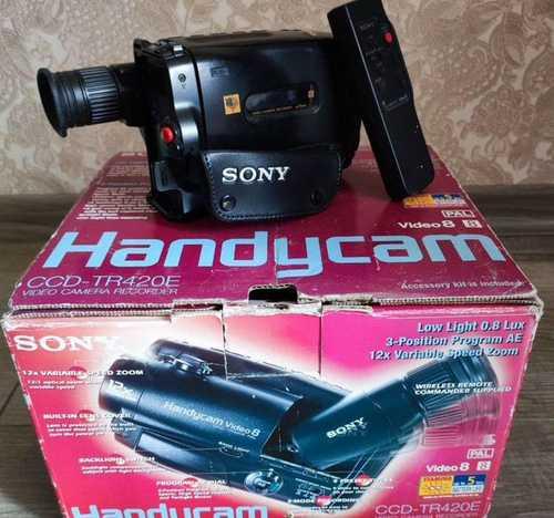 Видеокамера sony handycam CCD-TR420E