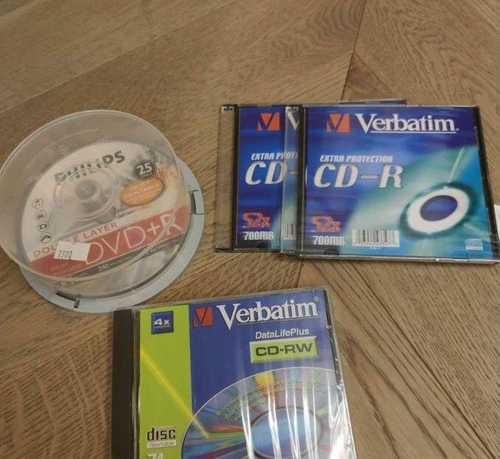 Болванка диски CD-R DVD-R CD-RW