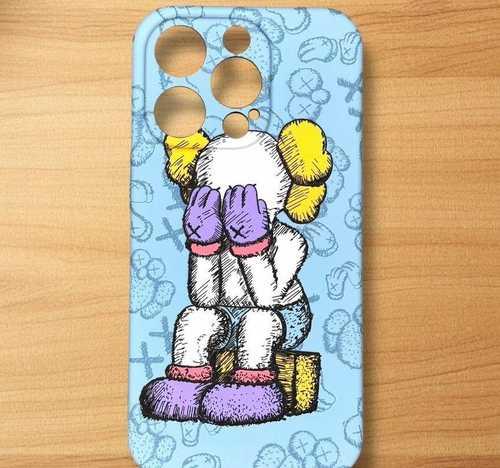 Чехол iPhone 14 Pro Luxo Kaws