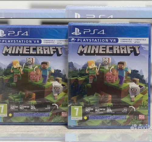 Minecraft PS4 бу и новый обменяем на ваши игры