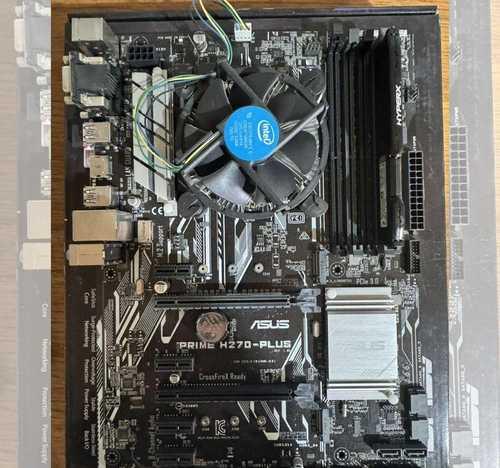 Материнская плата asus prime H270-plus