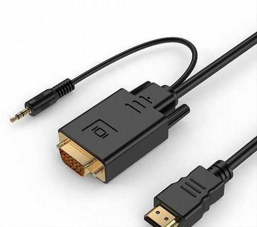 Кабель hdmi-VGA Cablexpert A-hdmi-VGA-03-10 19M/1