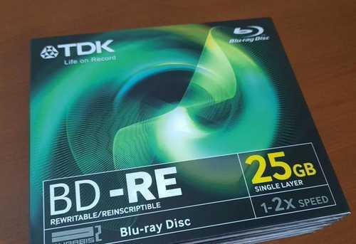 Болванка TDK BD-RE 25GB 1-2x