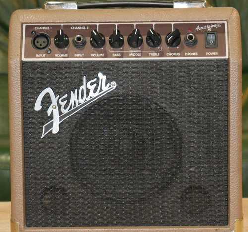 Fender Acoustasonic 15 Комбоусилитель Ай-Шефф