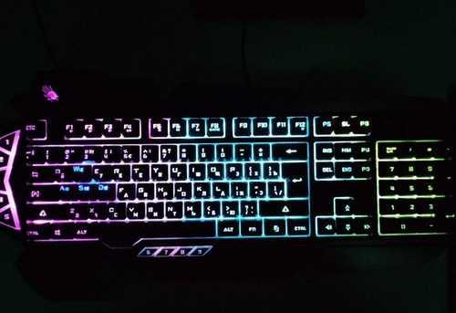 Игровая клавиатура bloody A4 tech B314, черная