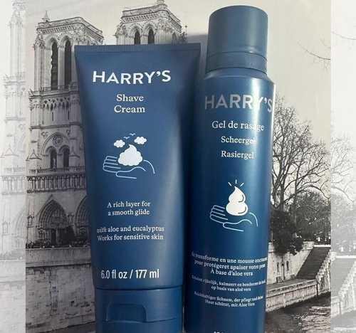 Пена для бритья Harrys. Крем для бритья