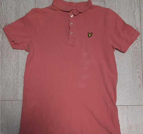 Поло Lyle scott оригинал розовое 12-13 лет