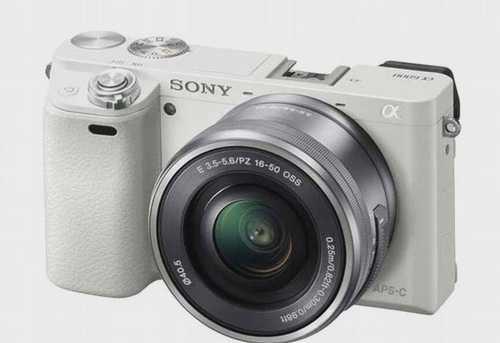 Фотоаппарат Sony Alpha A6100 Kit 16-50 White