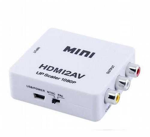 Конвертер-переходник mini hdmi2AV