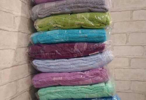 Махровые полотенца в наборе