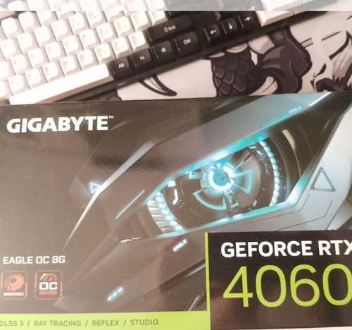 Видеокарта Rtx 4060 gigabyte eagle oc