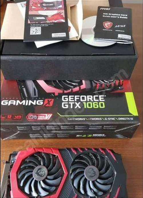 Видеокарта msi geforce gtx 1060 gaming x 3gb