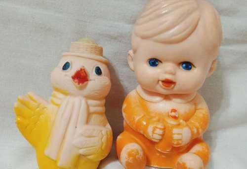 Игрушки детские резиновые СССР
