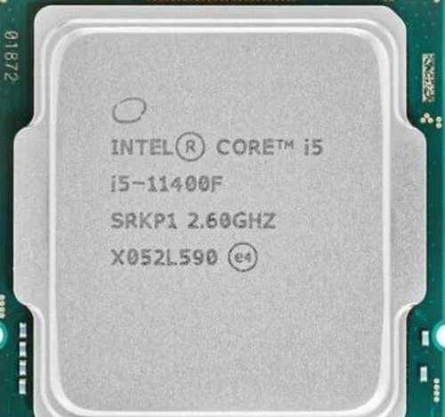 Новый процессор Intel Core i5 11400F гарантия 12 м