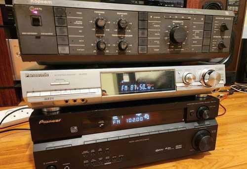 Корвет 100У-068С+Pioneer VSX-417+Panasonic SA-XR50