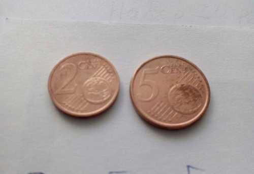 Евроценты, монеты Египта