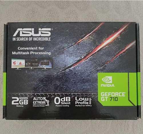 Новая Видеокарта Asus gt 710 2gb