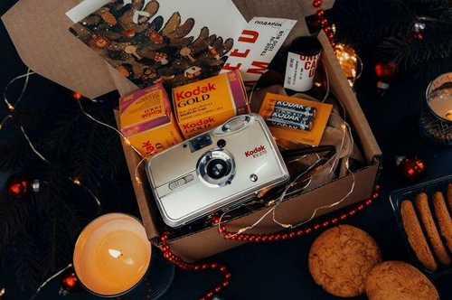 Подарок пленочный фотоаппарат Kodak kv270 и пленка