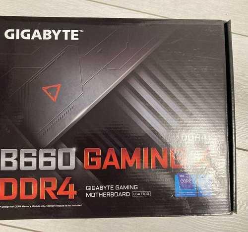 Материнская плата gigabyte B660 Gaming X DDR4